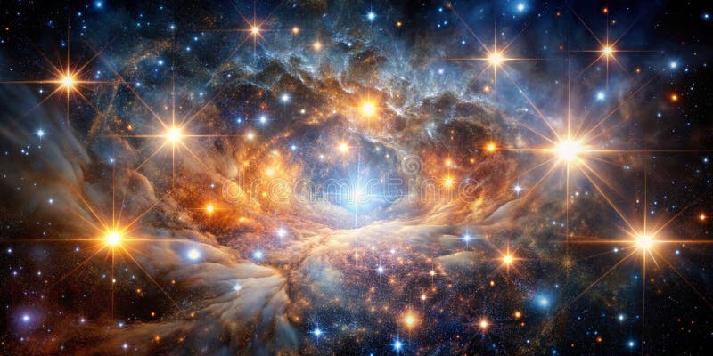 Stellar Symphony Exploring the Enigmatic Cluster of Stars Unveiling Celestial Marvels in the ...