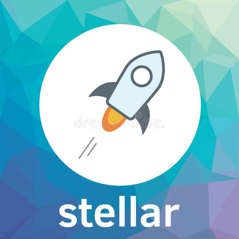 Stellar XLM Decentralized Blockchain and Cryptocurrency Vector Logo ...