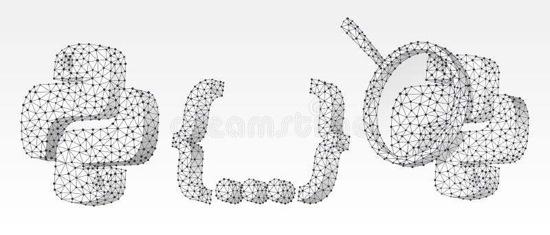 Stellen Sie Von Den PythonschlangenCodezeichen Ein ...