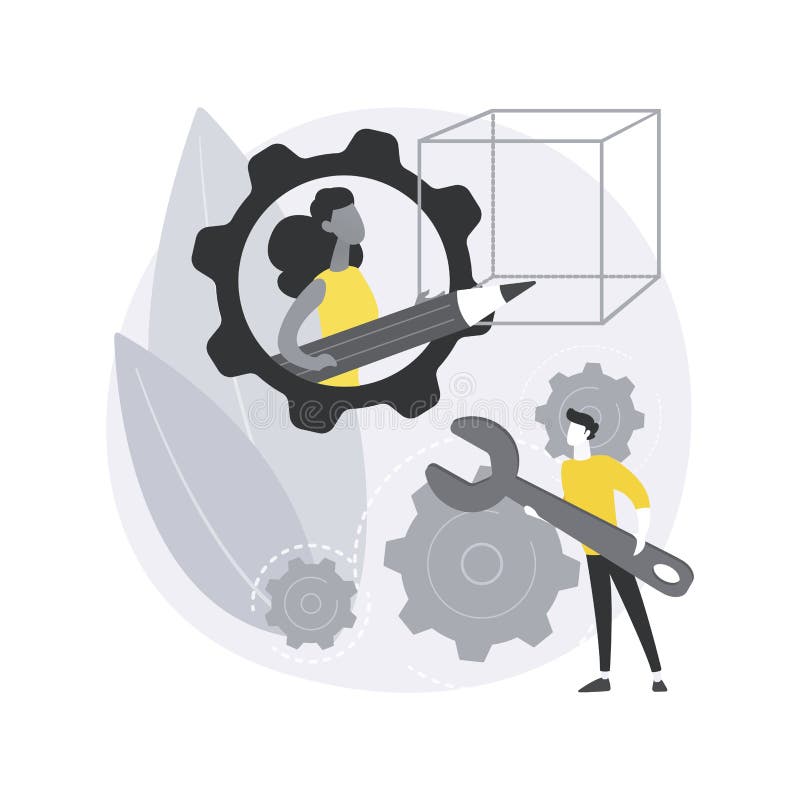 STEM Activities Abstract Concept Vector Illustration Stock Vector ...