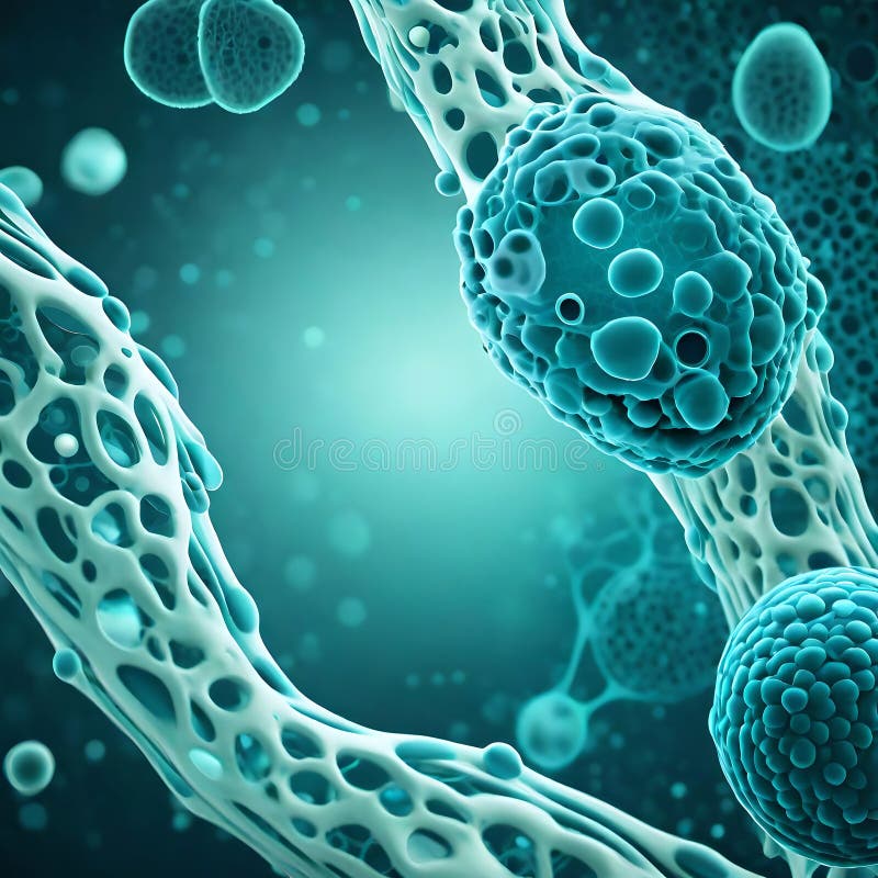 Stem Cells Background - Ai Generated Image Stock Illustration ...