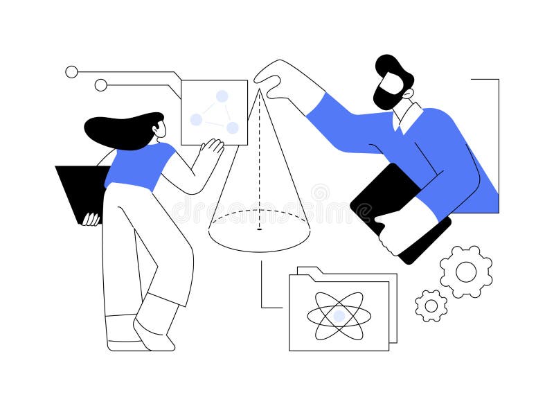 STEM Education Abstract Concept Vector Illustration. Stock Vector ...