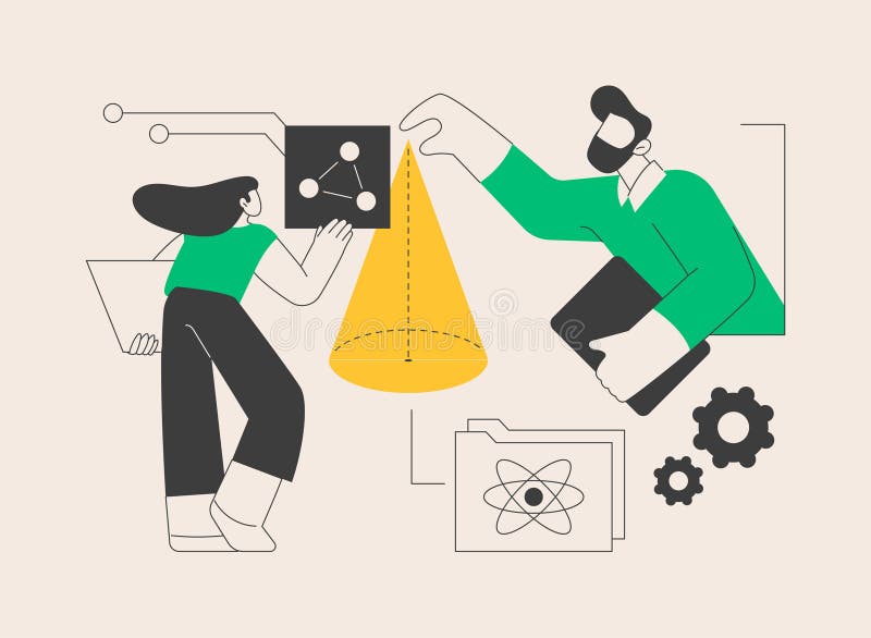 STEM Education Abstract Concept Vector Illustration. Stock Vector ...