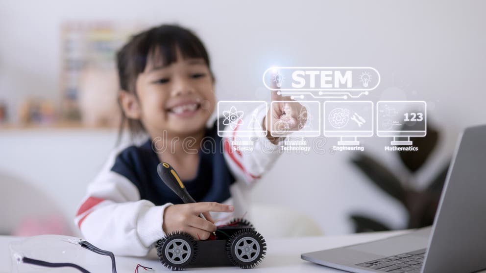 STEM Education Concept, STEM. Science Technology Engineering Math. Sci ...