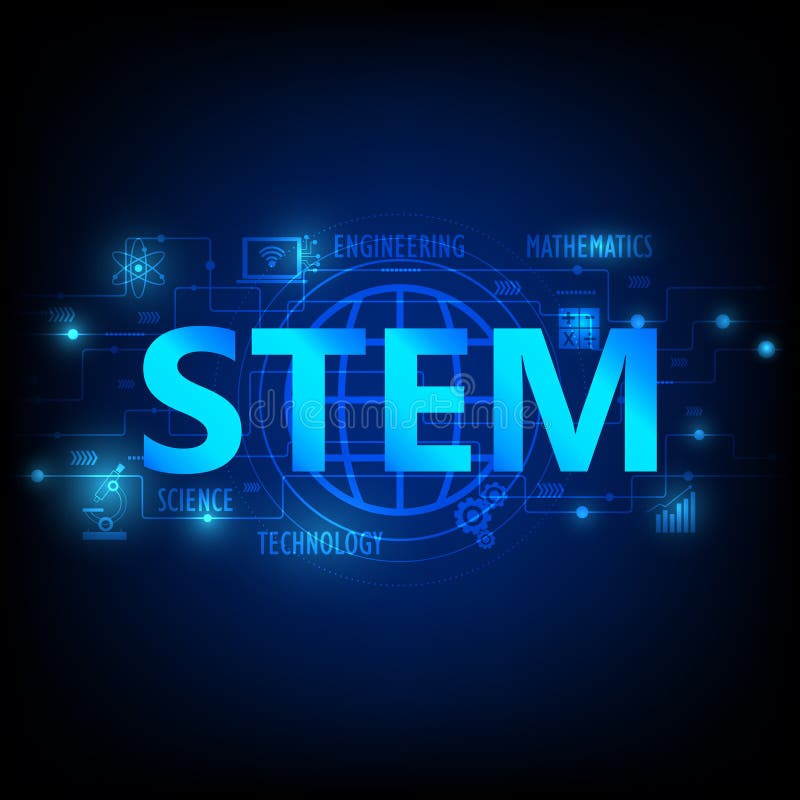 STEM Education. Science Technology Engineering Mathematics Stock Vector ...