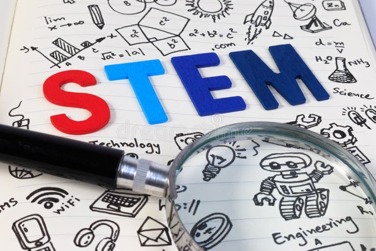 STEM Education. Science Technology Engineering Mathematics Stock Image ...