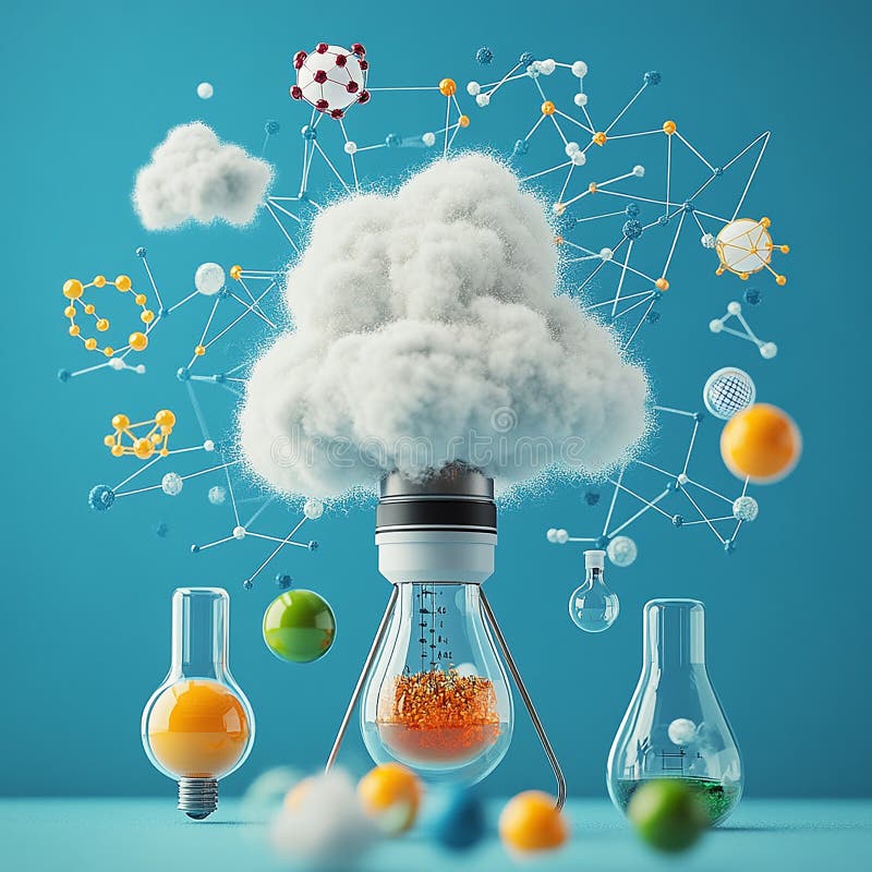 STEM Icons: Science, Technology, Engineering, and Math Symbols Stock ...