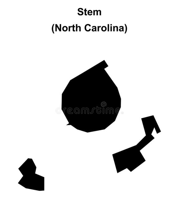 Stem outline map stock illustration. Illustration of empty - 387548792