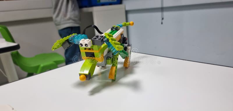 Robotics Stem Education in a Class Stock Image - Image of laboratory ...