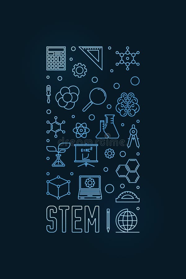 Math linear illustration stock vector. Illustration of icon - 61990614