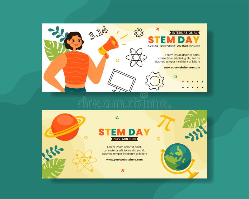 STEM Science, Technology, Engineering, Mathematics Education Horizontal ...