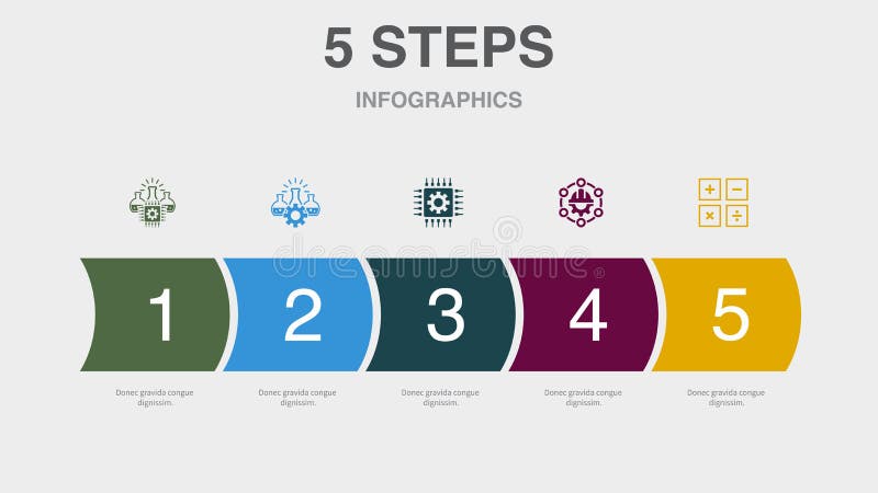 STEM Infographic 10 Steps Concept Stock Vector - Illustration of ...