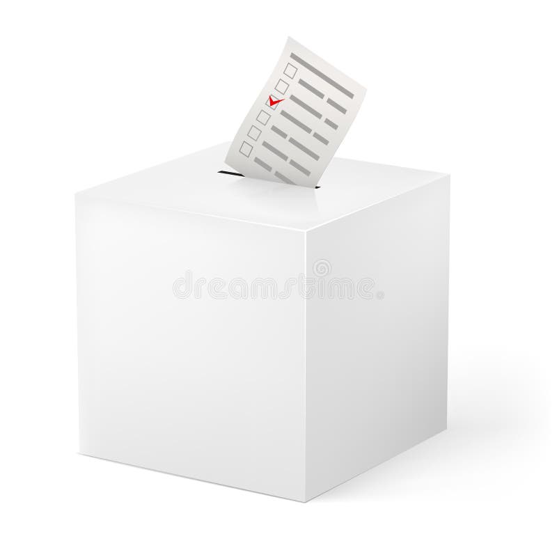 Stembus vector illustratie. Illustration of verkiezingen - 32440046