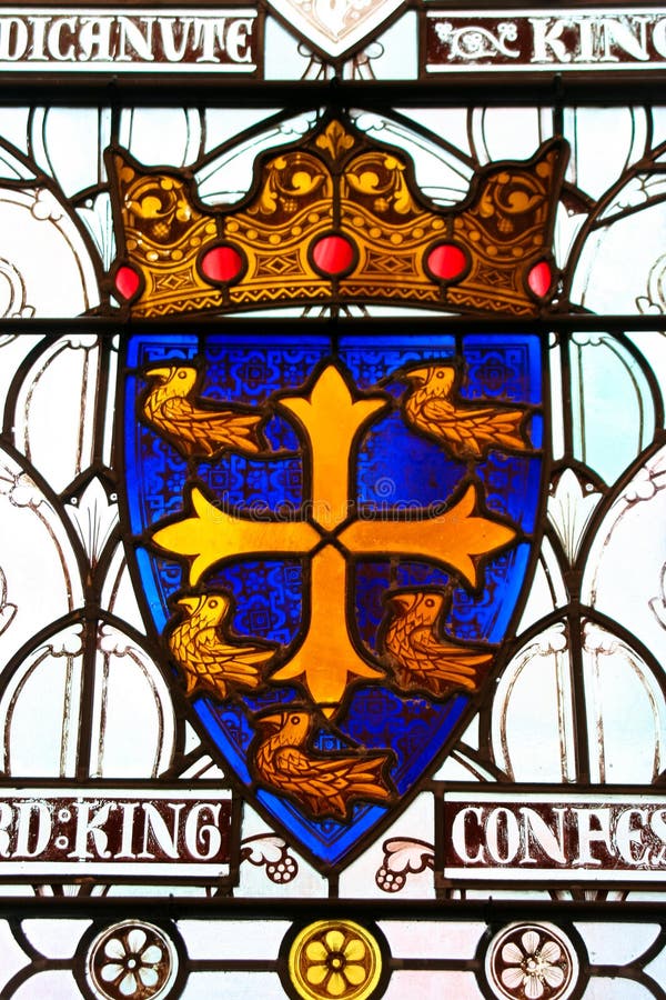 Stemma Del Crociato Medievale, Cavaliere, Cavaliere R Fotografia Stock ...