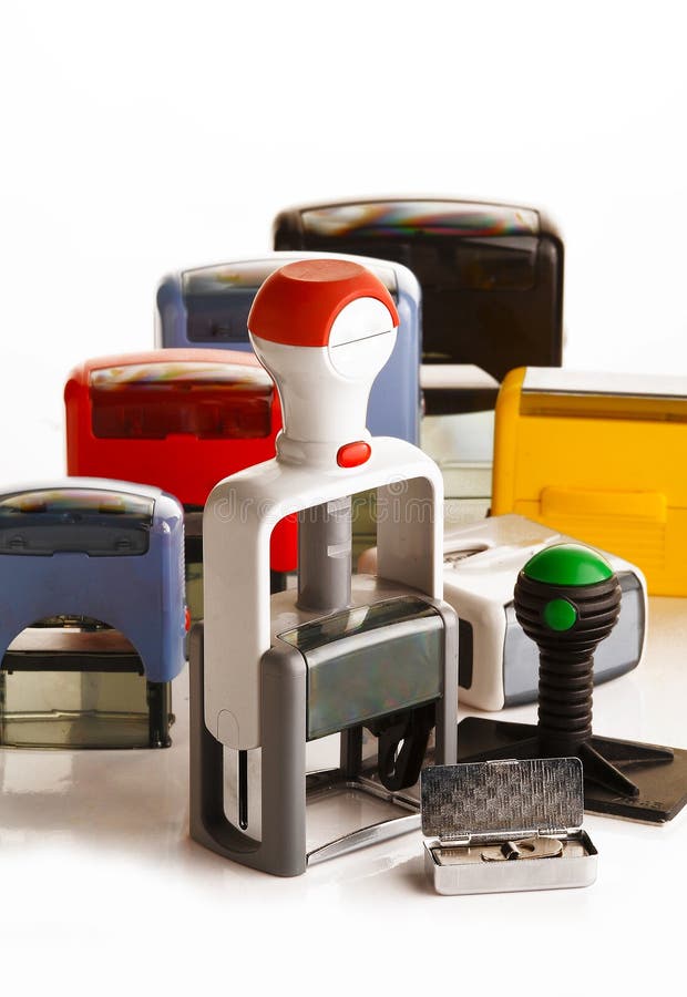 Stempel stockfoto. Bild von studio, arbeit, hintergrund - 49441120