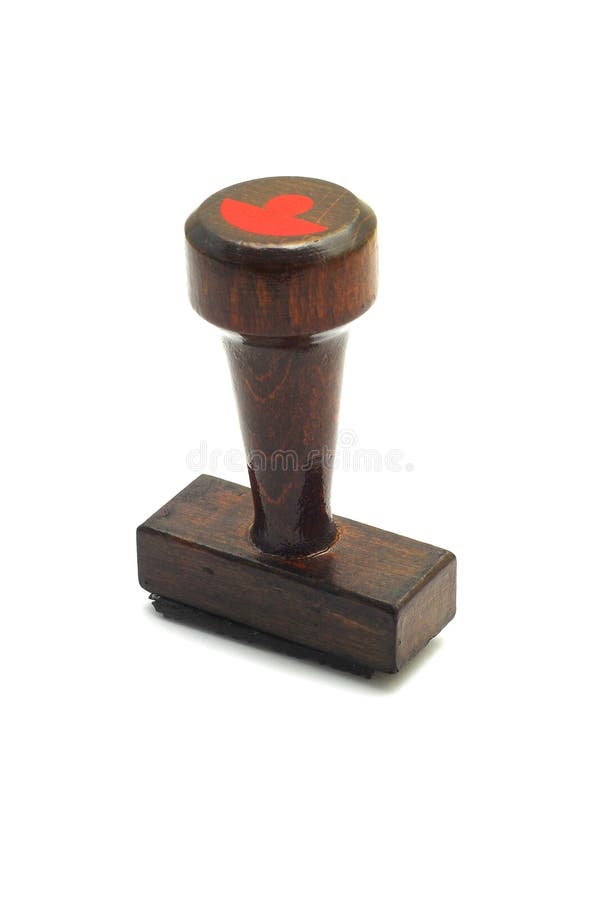 Stempel stockfoto. Bild von büro, hölzern, hintergrund - 8526704