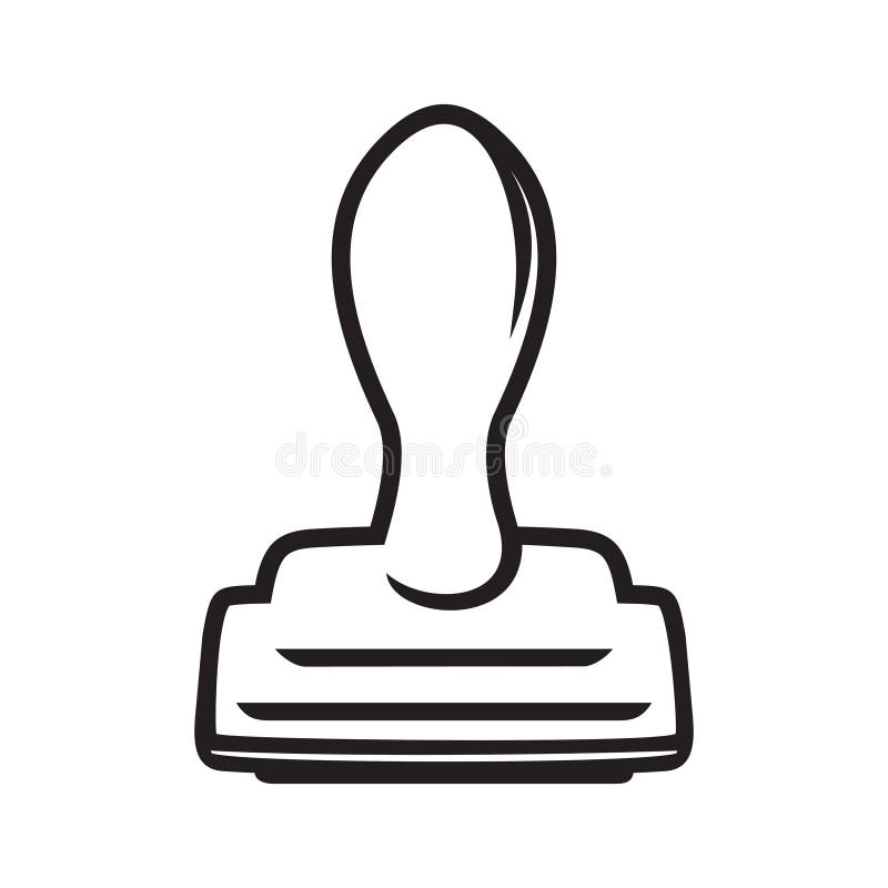 Stempel Lokalisiert Auf Weißem Hintergrund Vektor Abbildung ...