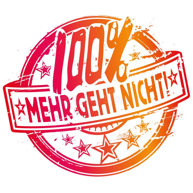 Stempel Mit Hundert Prozent Vektor Abbildung - Illustration von märkte ...