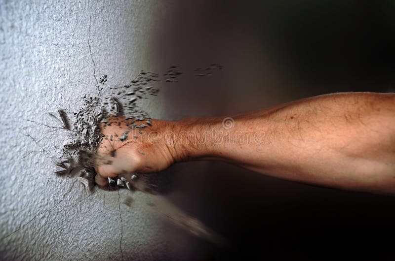 Stempel op de muur stock illustratie. Illustration of mens - 41239396