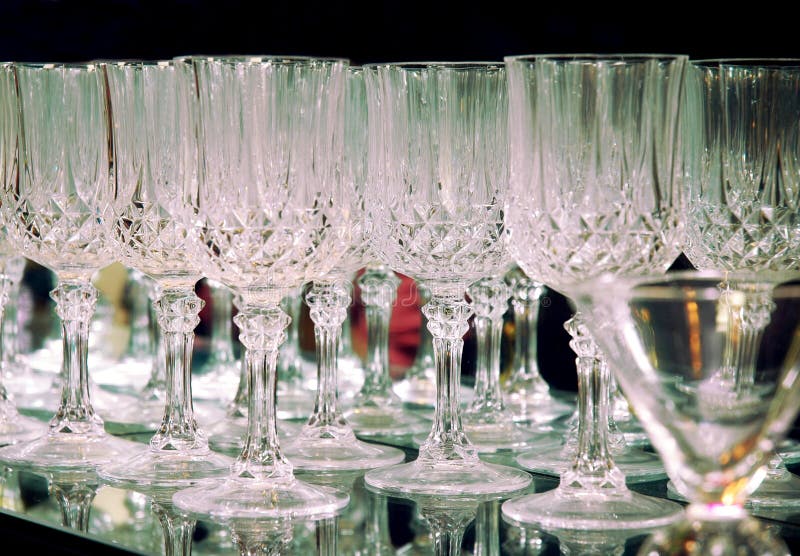 Stemware stock photo. Image of black, dishware, glasses - 3727622