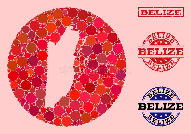 Collage Belize Stock Illustrations – 213 Collage Belize Stock ...