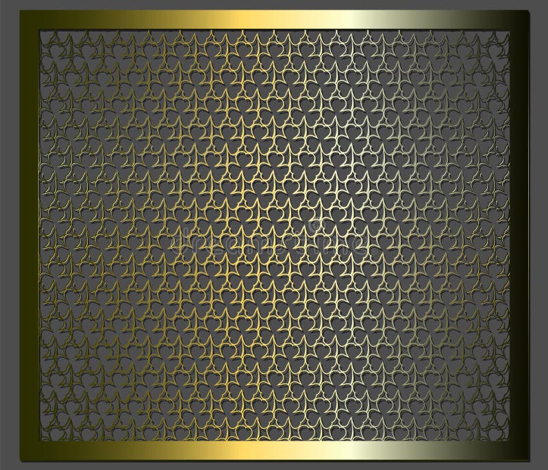 Woodcut Vector Trellis Panel Stock Illustrations – 3 Woodcut Vector ...