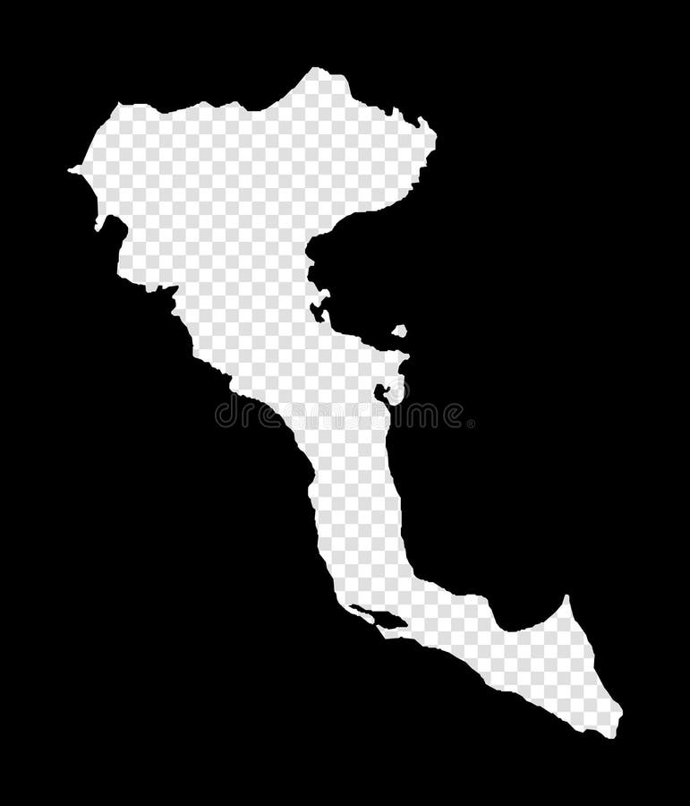 Stencil map of Corfu. stock vector. Illustration of corfu - 174183914