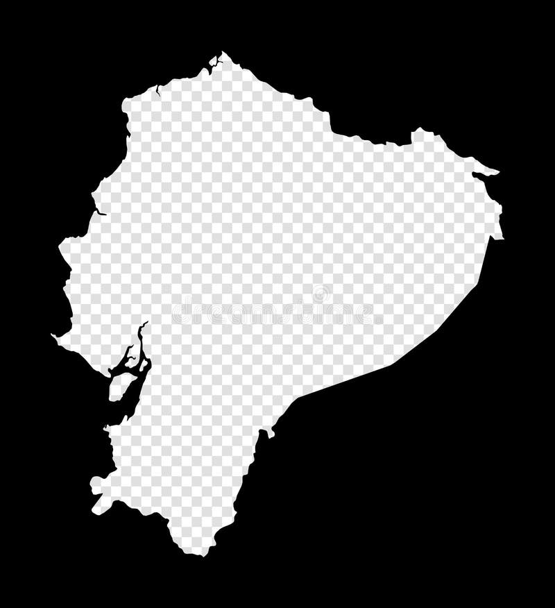 Stencil map of Ecuador. stock vector. Illustration of shape - 173487835