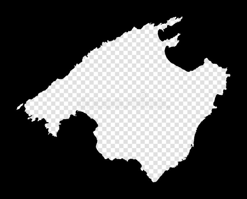 Stencil map of Majorca. stock vector. Illustration of landmark - 172718535