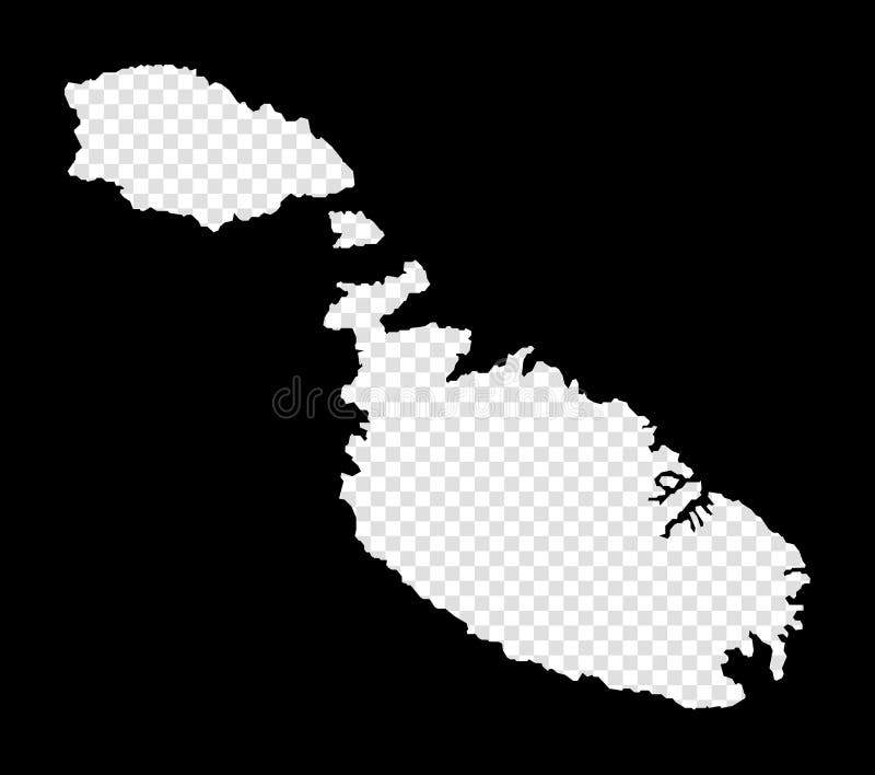 Stencil map of Malta. stock vector. Illustration of land - 174183841