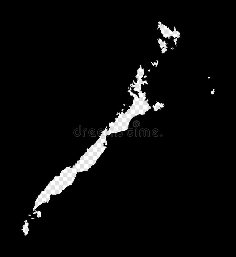 Stencil map of Palawan. stock vector. Illustration of contour - 216773877