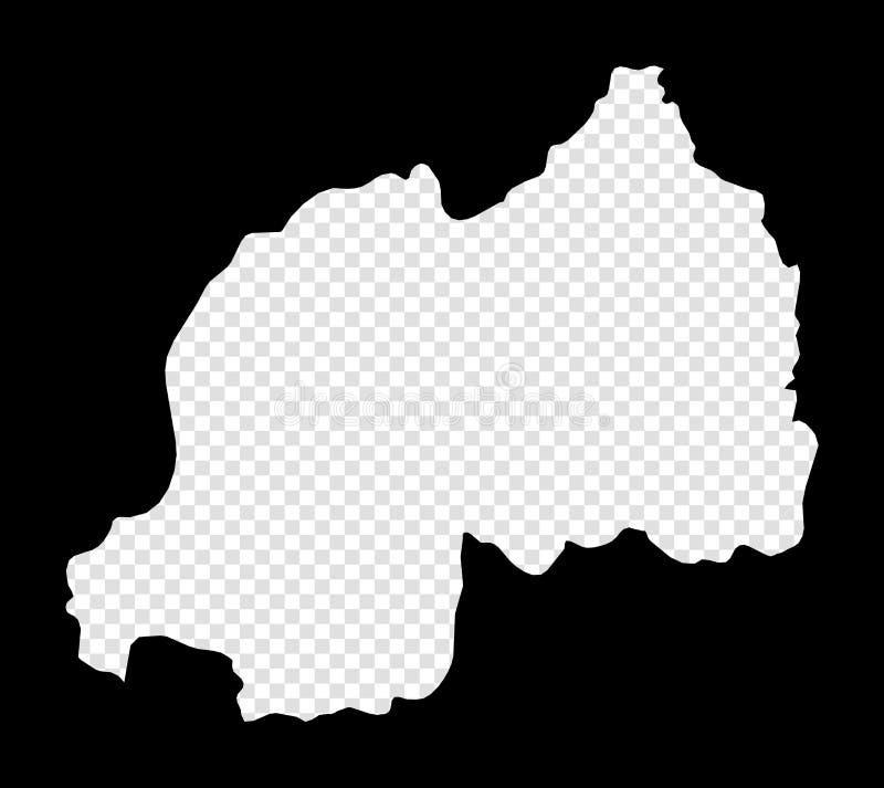 Stencil map of Rwanda. stock vector. Illustration of atlas - 174033397