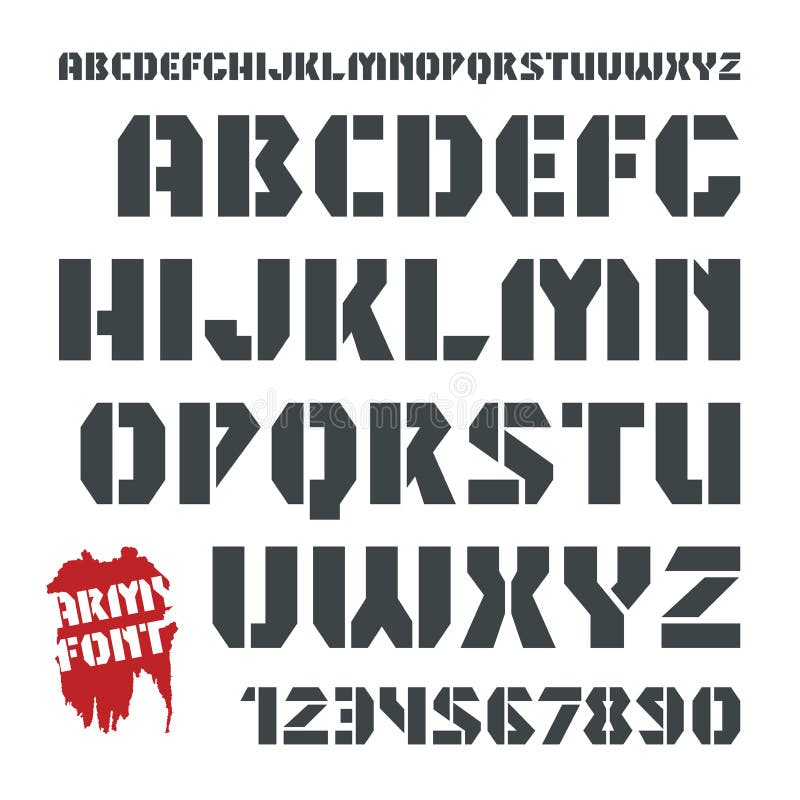 Free Military Font Download
