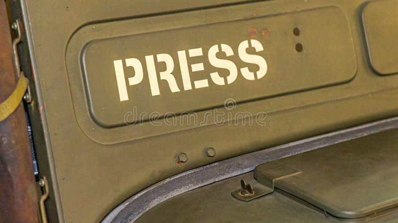 Stencil Press Sign stock photo. Image of structure, font - 247547074