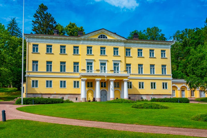 Stenhuset Mansion in Fiskars, Finland Editorial Photo - Image of ...