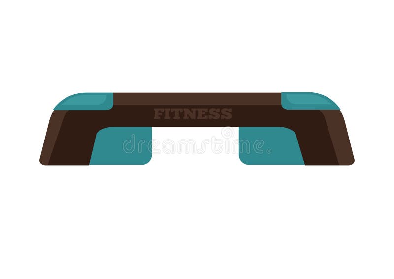 Step for aerobics stock vector. Illustration of healthy - 97791937