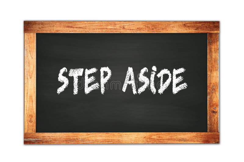 Step Aside Stock Illustrations – 62 Step Aside Stock Illustrations ...