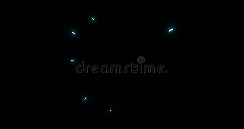 4 Step Attack Hit Cycle Electrical Cartoon Animation 12 Stock Video ...