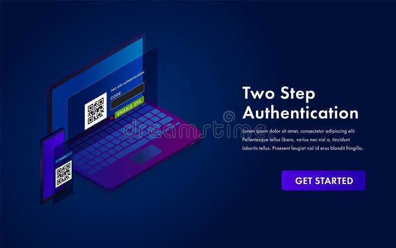 Two Step Authentication 2fa 2 Steps Verification Secure Password