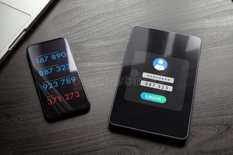 2 Step Authentication Two Steps Verification Code Stock Photos - Free & Royalty-Free Stock ...