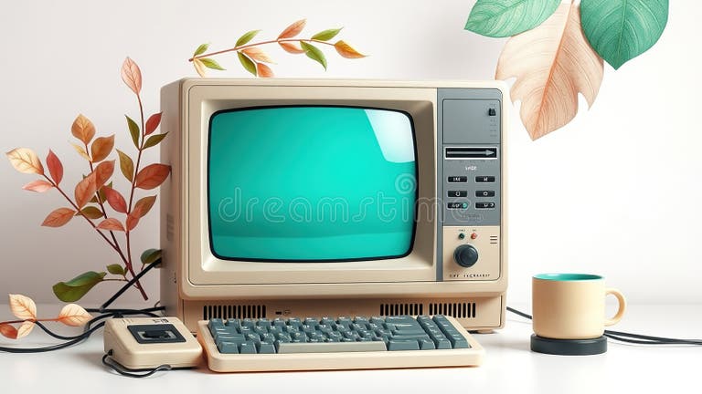A Warm and Whimsical Retro PC System TropicalThemed Vintage Computer ...