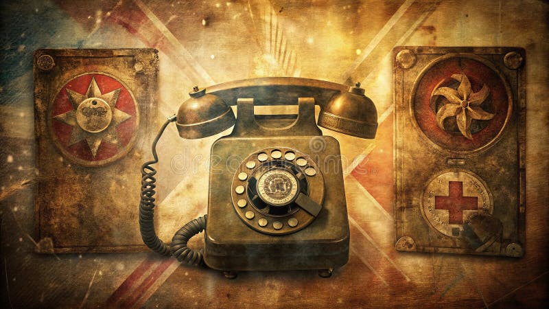 Retro Emergency Contact Numbers a Look Back at Vintage Dial Phones and ...