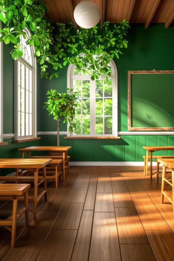 Classroom with a History Themed Decoration Learning from the Past ...