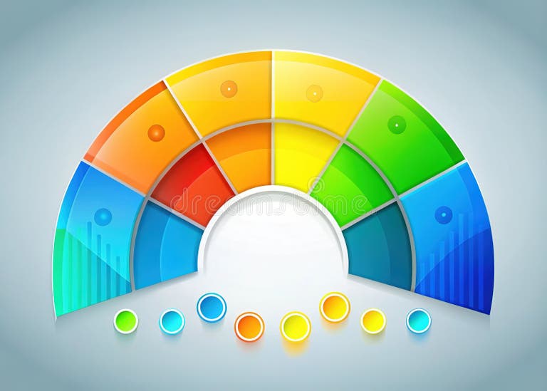 7Step Business Process Half Circle Planner a Visual Guide To ...
