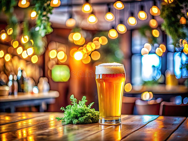 A Cozy Pub Pint TiltShift Photography Captures the Vibrant Atmosphere ...