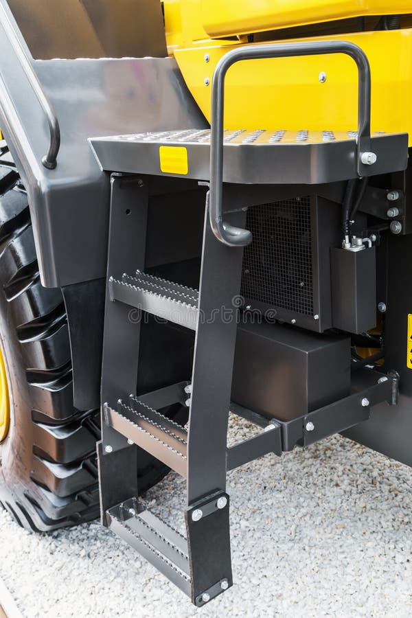 Step into the Cab of the Tractor Stock Image - Image of metal, truck ...