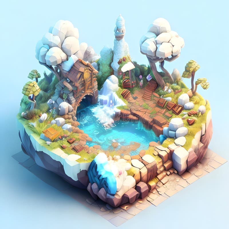 2d Game Assets for Inside-style Platform Games Stock Illustration ...