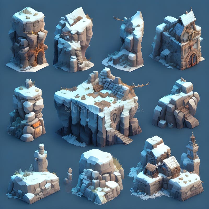 Immersive Fantasy Island: Stylized Game Assets for Detailed and Vivid ...