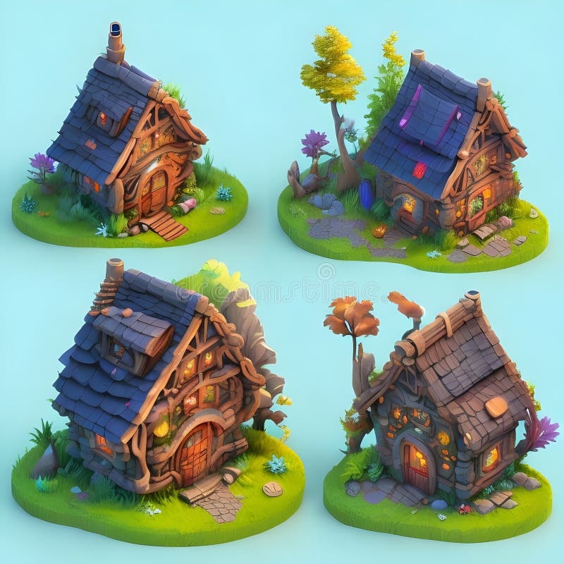 Immersive Fantasy Island: Stylized Game Assets for Detailed and Vivid ...