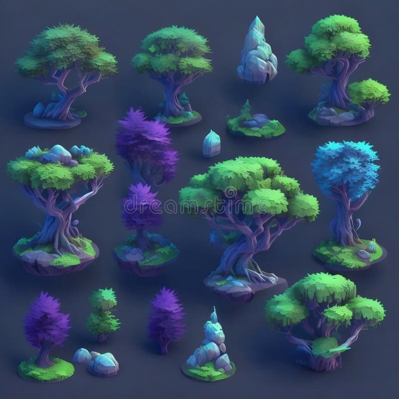 Immersive Fantasy Island: Stylized Game Assets for Detailed and Vivid ...